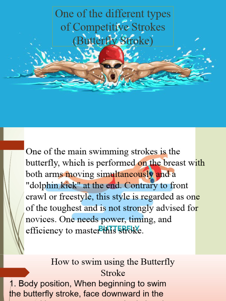 Butterfly Stroke Guide & Records | PDF | Swimming | Athletic Sports