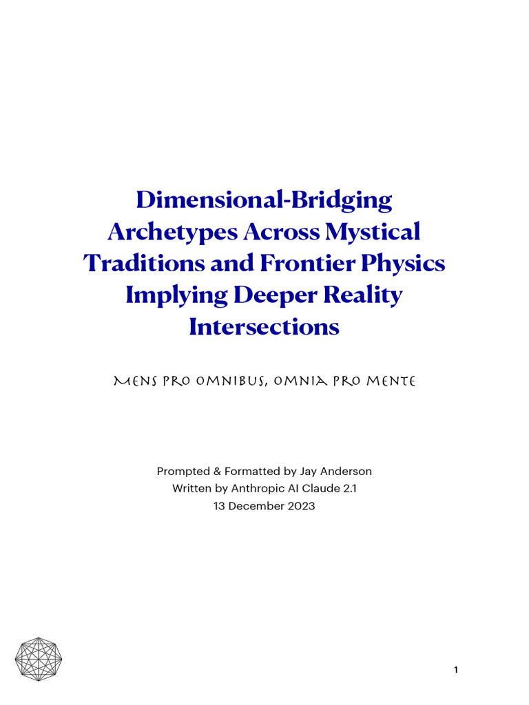 The Bridge Between Perspectives | PDF | Kabbalah | Spinal Cord