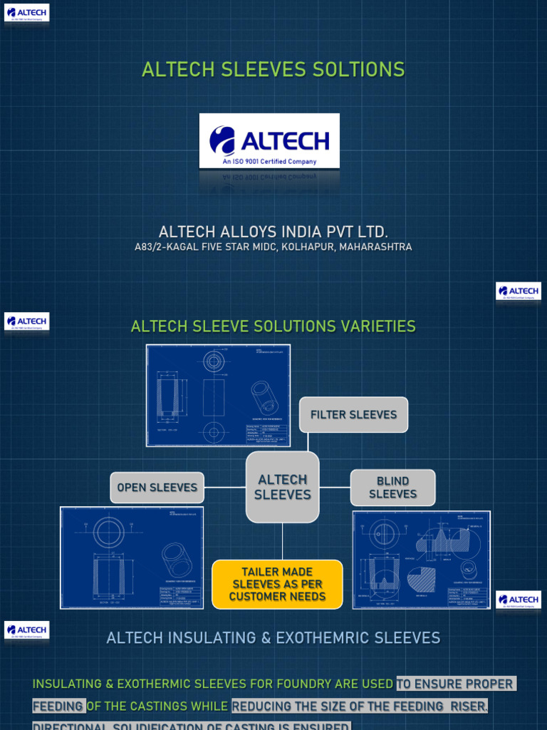 Altech Sleeve Presentation | PDF | Building Engineering | Mechanical Engineering