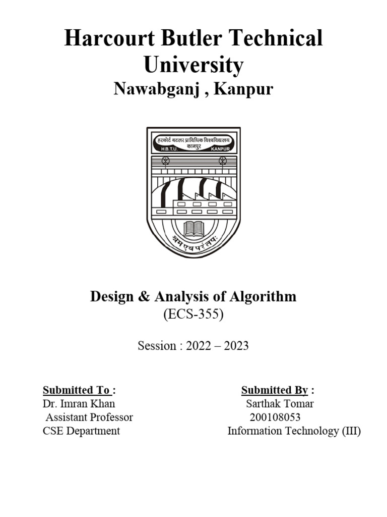 Sarthak Tomar53 Unit-4 DAA | PDF | Vertex (Graph Theory) | Applied Mathematics