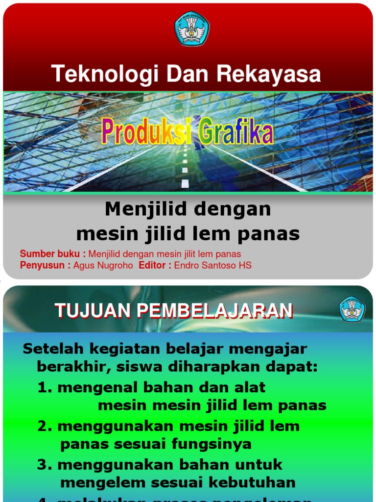 Menjilid Dengan Mesin Jilid Lem Panas | PDF