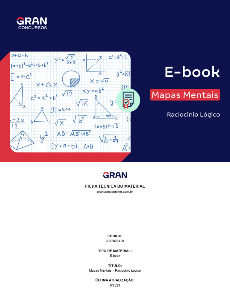 E Book Mapas Mentais de Raciocinio Logico | PDF