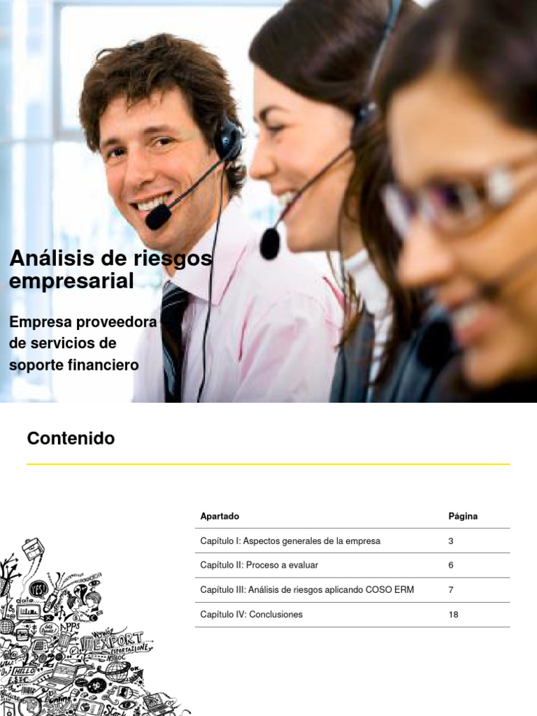Análisis de Riesgos Empresarial Final - Grupo 6 | PDF | Business | Respuesta de Voz Interactiva