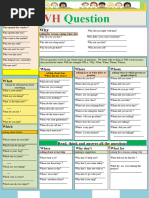 WH Question Words Exercises | PDF