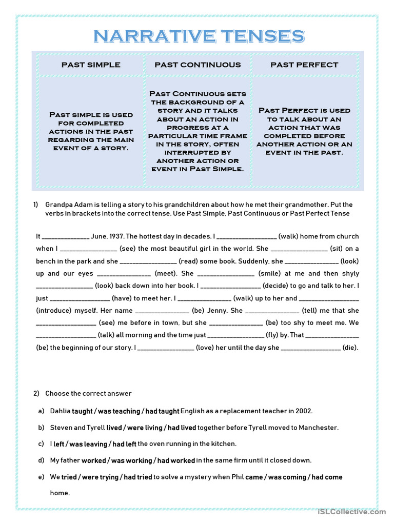 Understanding Past Tenses | PDF | Perfect (Grammar) | Linguistic Morphology
