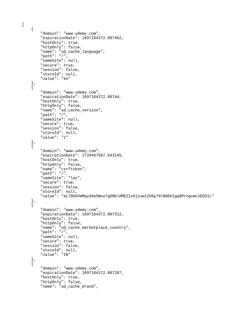 Cookie | PDF | Http Cookie | Sql Cookie | PDF | Http Cookie | Sql