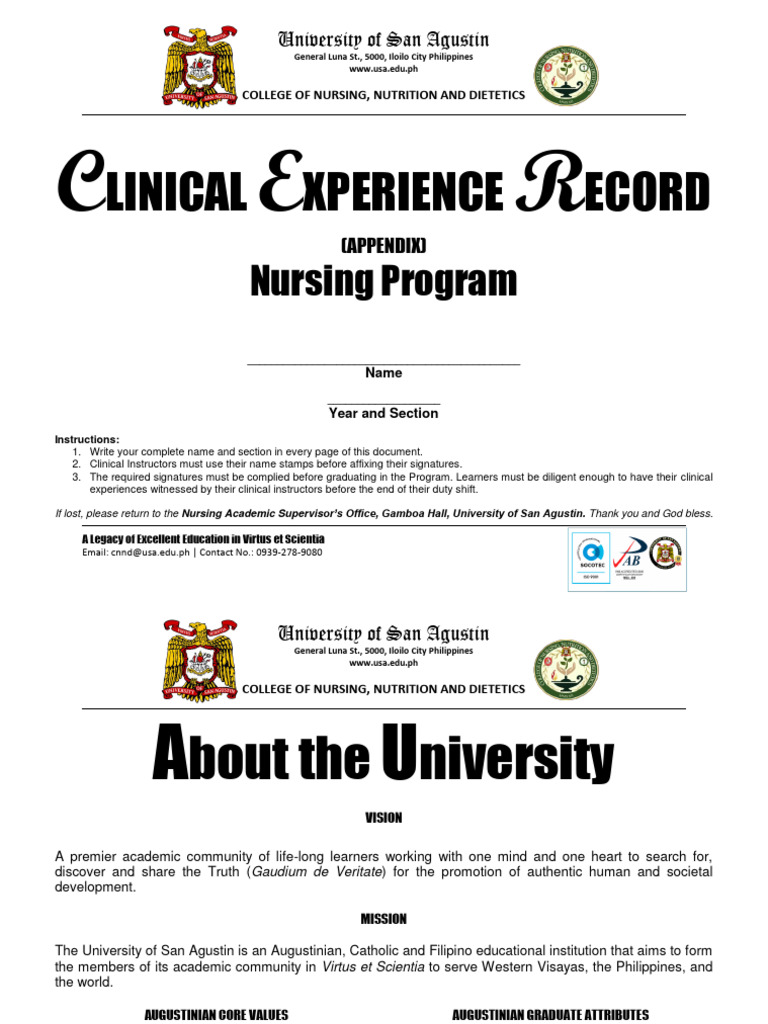 Nursing Student Clinical Guide | PDF | Intravenous Therapy | Dietitian