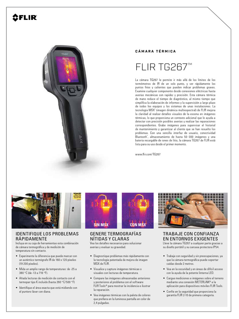 Flir Tg267omq9 | PDF | Píxel | Monitor de computadora