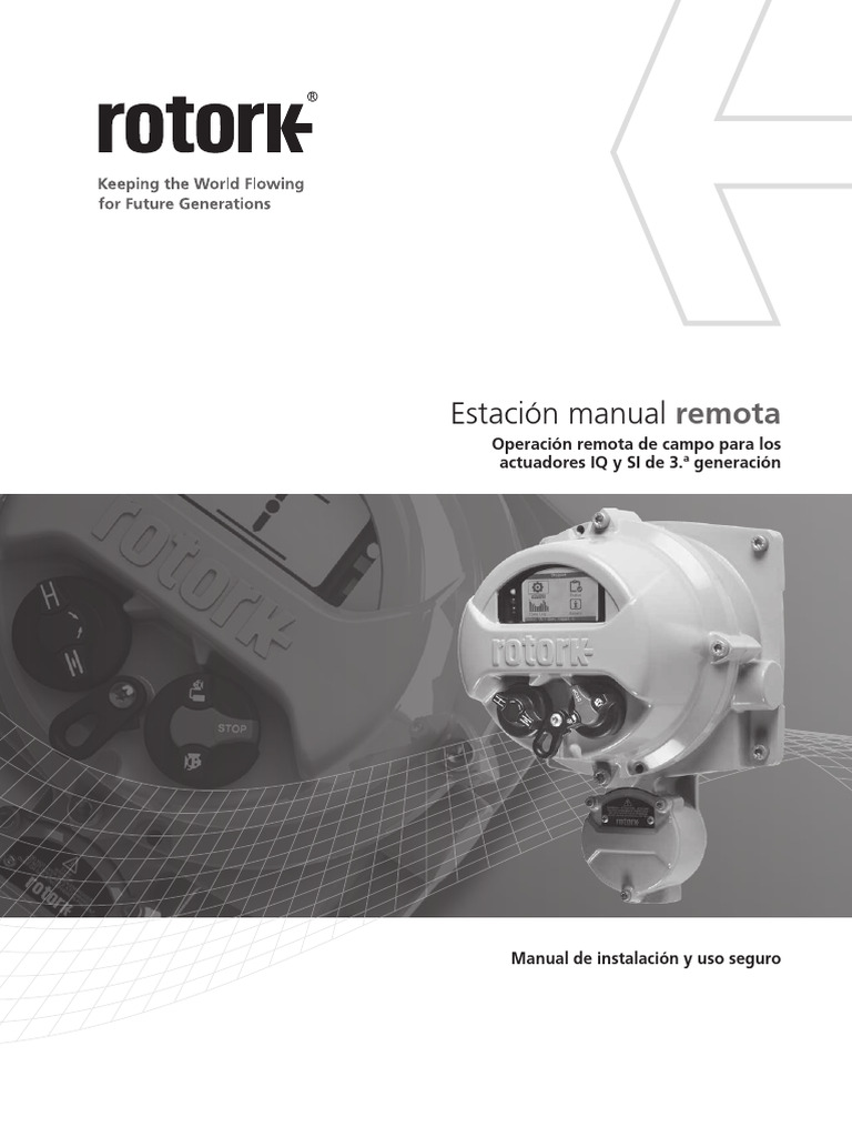 Rotork Estación Manual Remota (Español) | PDF | Resistencia Eléctrica y ...
