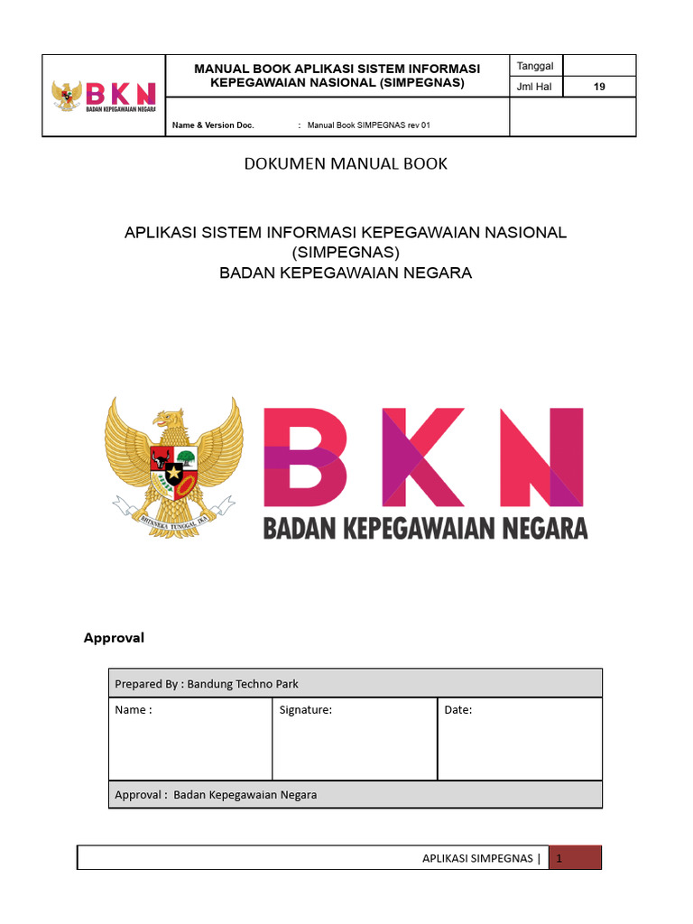 (V.1) BKN Manual Book - Presensi | PDF