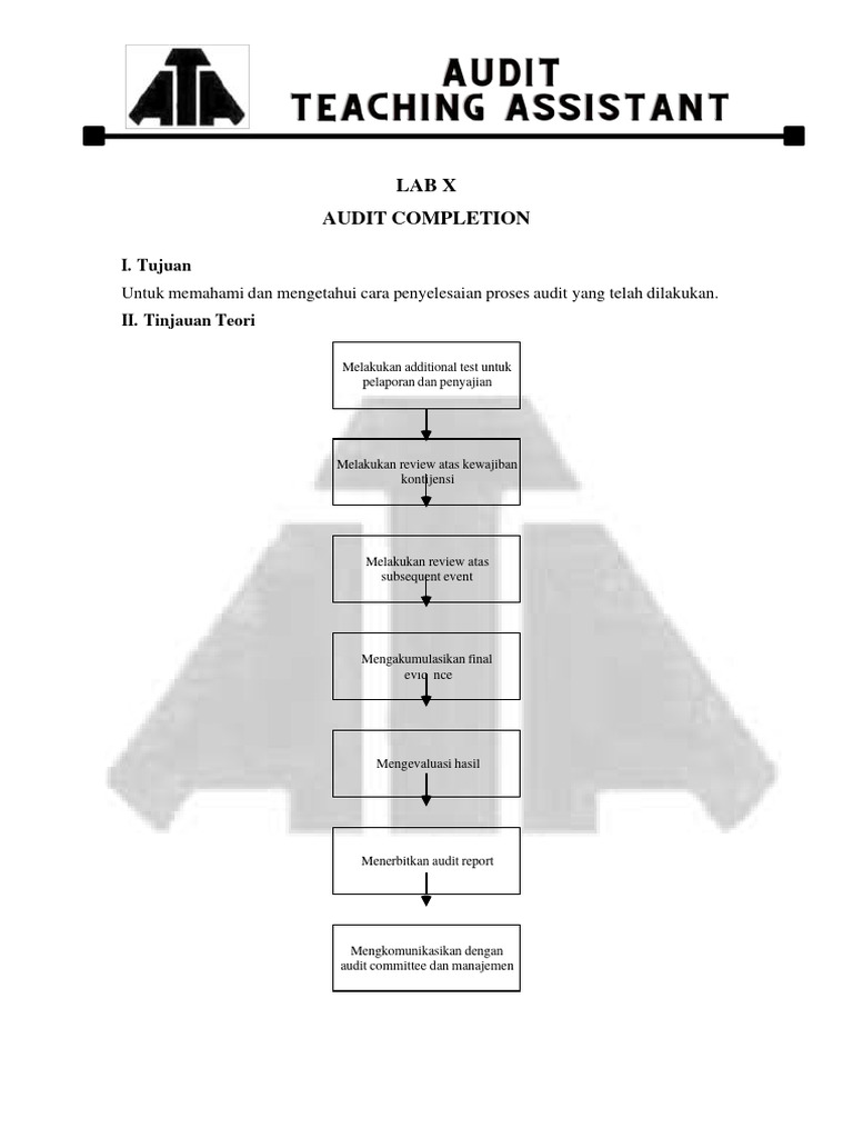 Modul - Lab 10 Audit | PDF