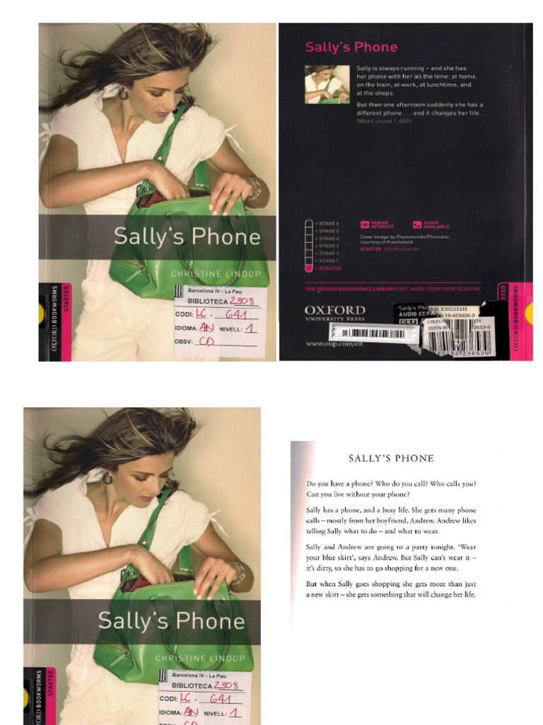 Sally's Phone English Book | PDF