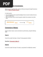 Number System Conversion Questions and Answers PDF - Gate Vidyalay ...