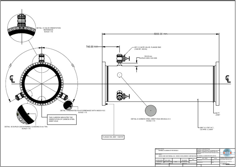 60 In. Dia - Spool Detail-L-2 | PDF | Energy Conversion | Plumbing