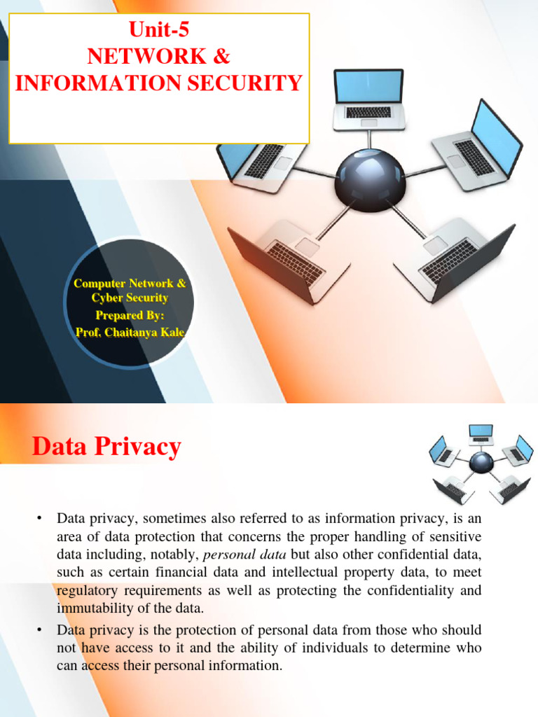 Unit-5 NETWORK & INFORMATION SECURITY | PDF | Key (Cryptography) | Public Key Cryptography