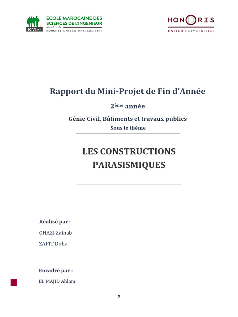 Rapport MINI-PROJET | PDF