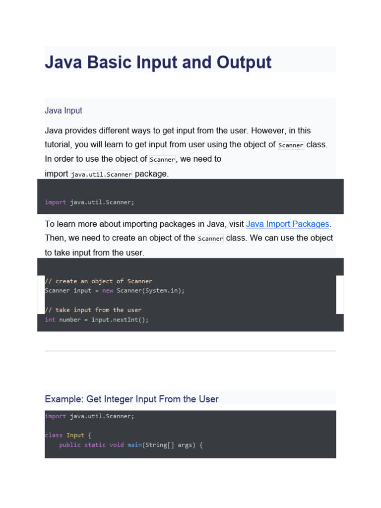 Class 4 | PDF | Computer Program | Programming