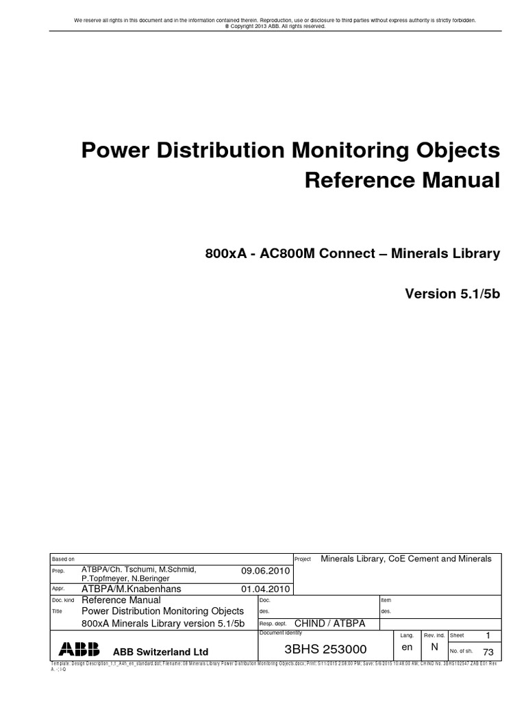 08 Minerals Library Power Distribution Monitoring Objects Pdf Boolean Data Type Computing 3900