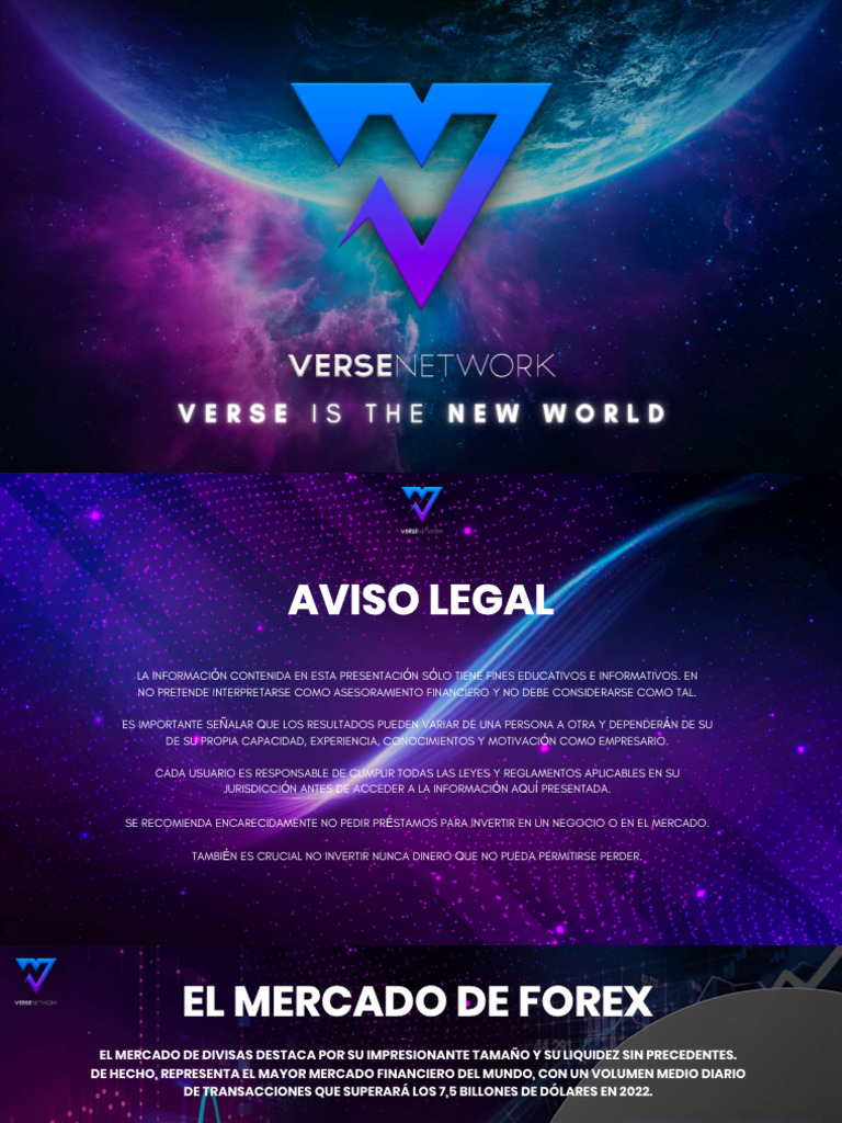 Verse - Network Presentacion 2.0 | PDF | Crecimiento personal y ...