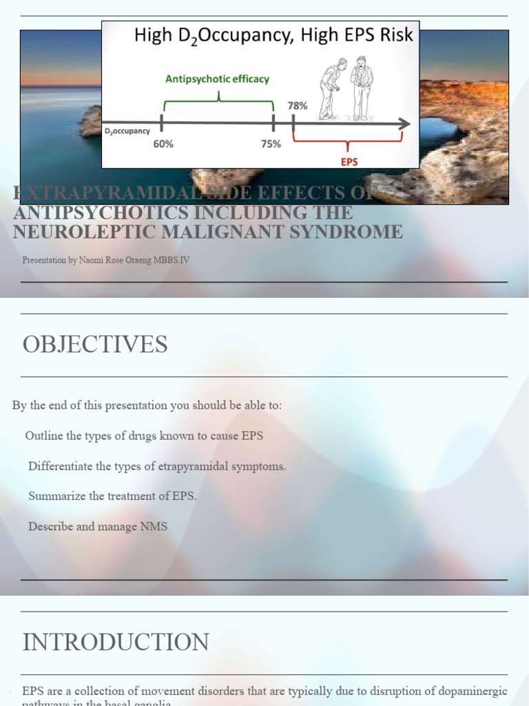 Eps and NMS | PDF | Antipsychotic | Pharmacology