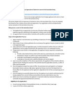 ADF Overseas Lateral Entry Application | PDF | Australian Defence Force ...