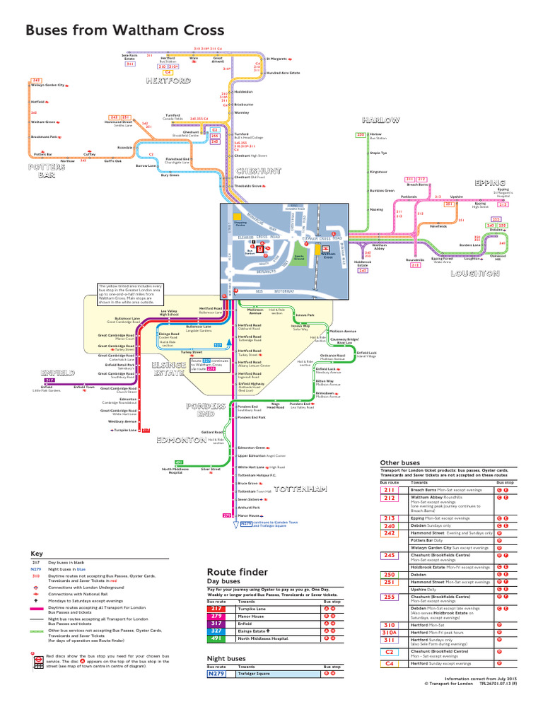Waltham Cross | PDF | Public Transport | Passenger Rail Transport