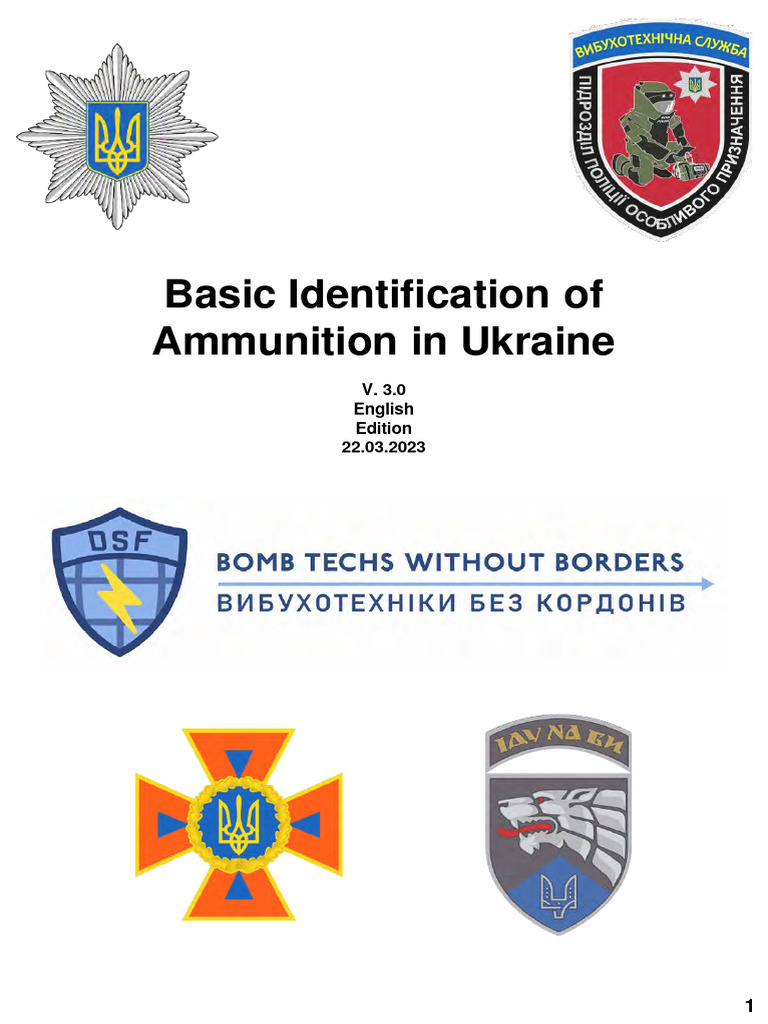 Ukraine Ammunition Identification Guide | PDF | Anti Tank Warfare ...