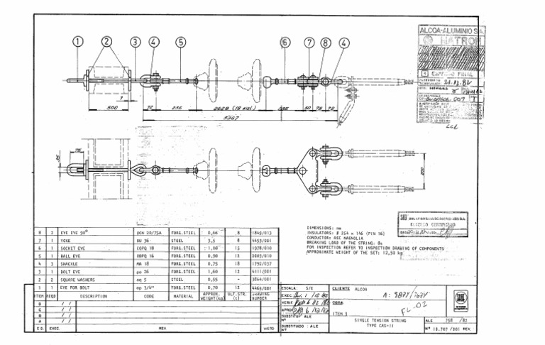 Des-10-707-001-02 Single Tension String | PDF