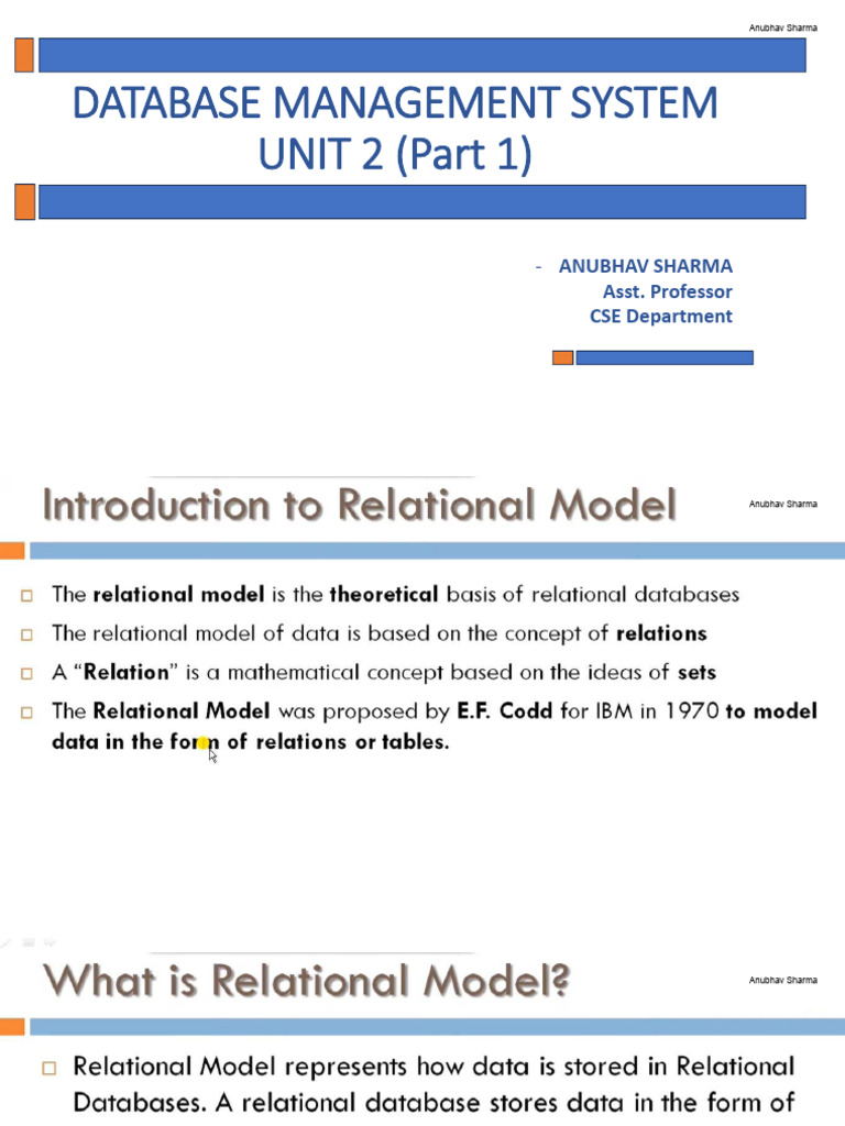 Unit 2 (Part 1) | PDF