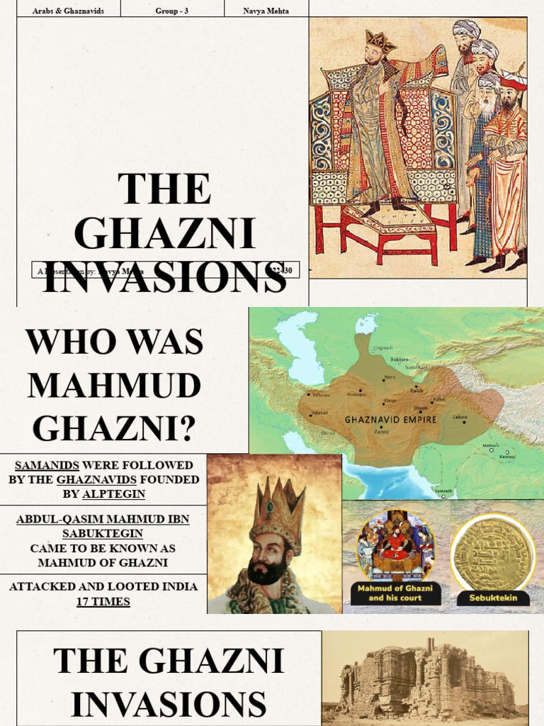 The Ghazni Invasions | PDF