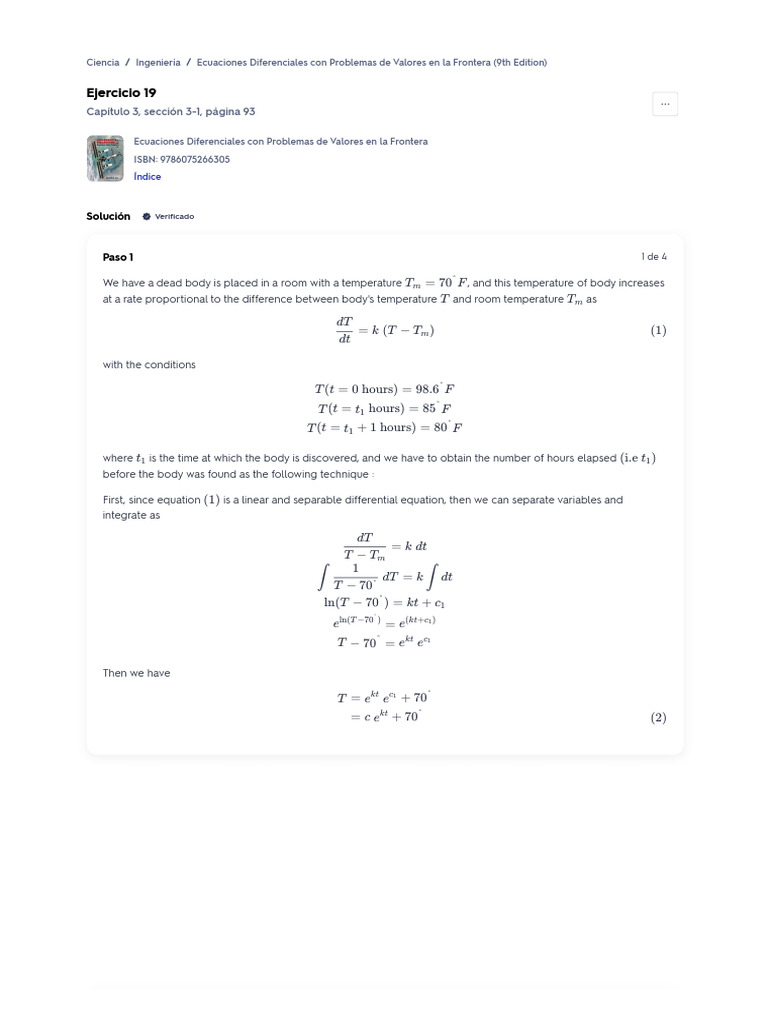 Ejercicio 19 - Quizlet | PDF | Mathematics | Subtraction