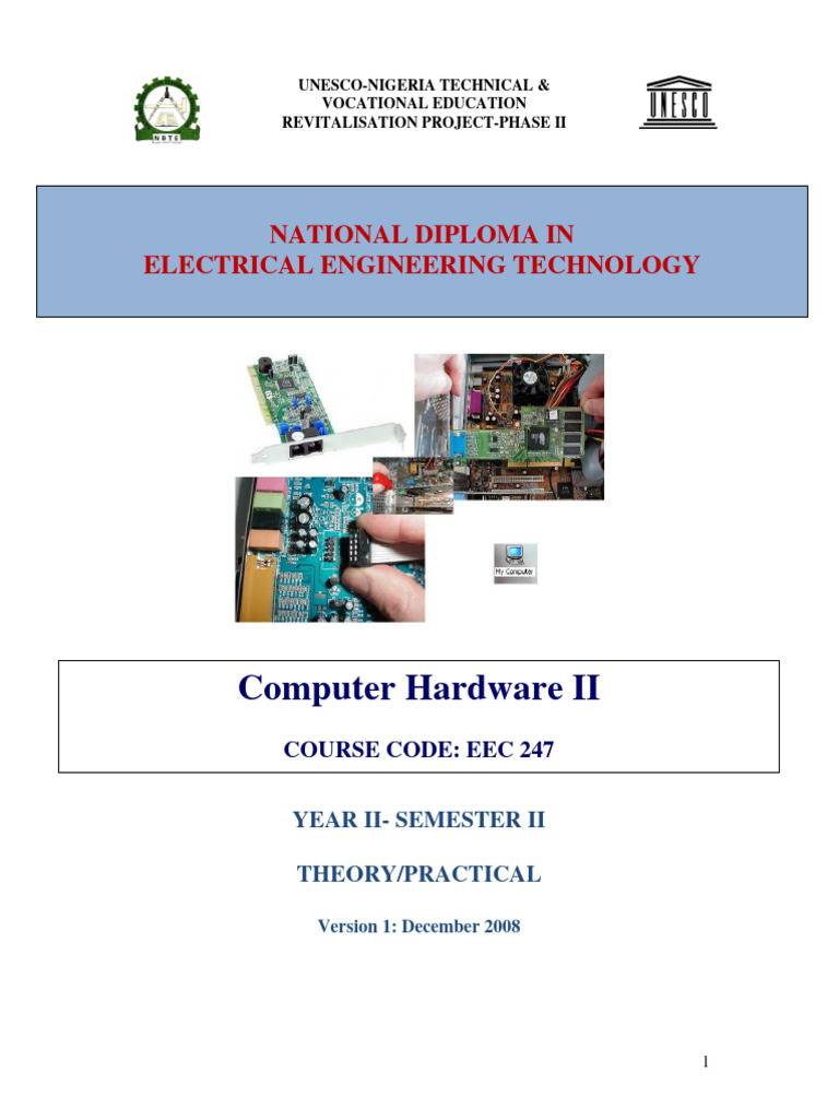 EEC247 Computer Hardware Theory | Download Free PDF | Bios | Booting