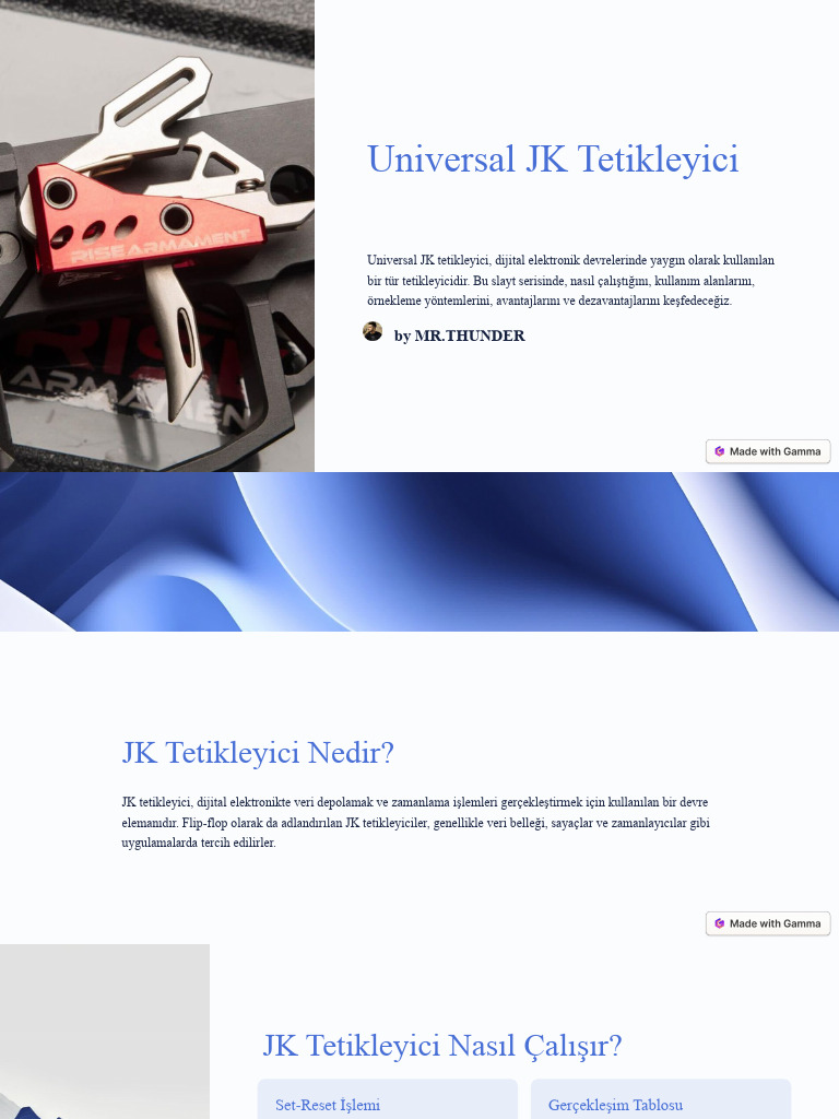 Universal JK Tetikleyici | PDF
