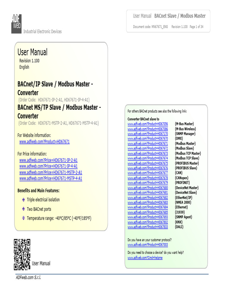 MN67671 Eng | PDF | Data Transmission | Network Protocols