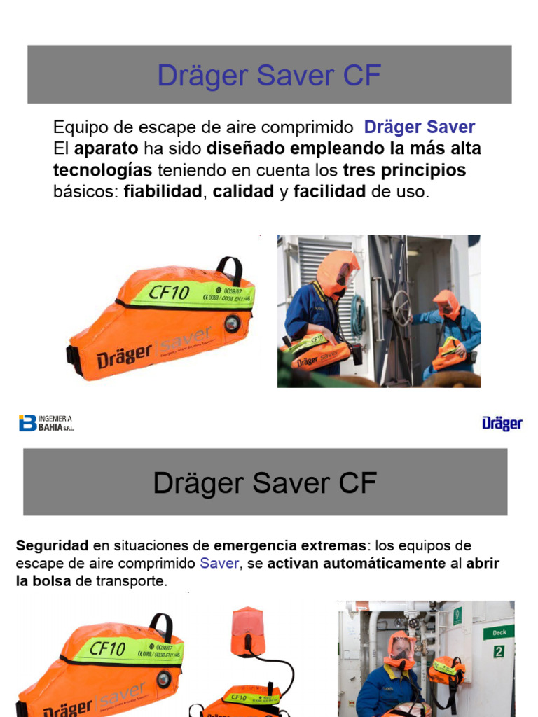 Dräger Saver CF | PDF
