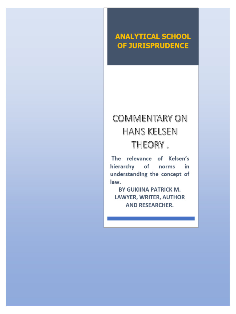 Kelsen's Hierarchy of Norms Explained | PDF | Jurisprudence | Theory