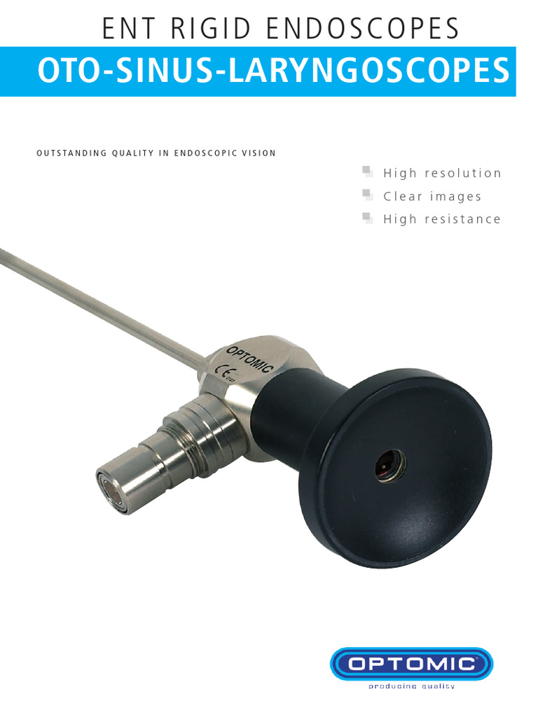 High-Quality ENT Endoscopes Overview | PDF | Laboratory Equipment ...