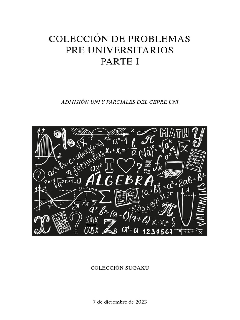 Parci - Fina - Part - 1 (Problemas) | PDF | Ecuaciones | Proposición