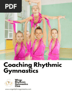 Gymnastics Floor Routine Levels 1-5 Updated For 2024 | PDF | Gymnastics ...