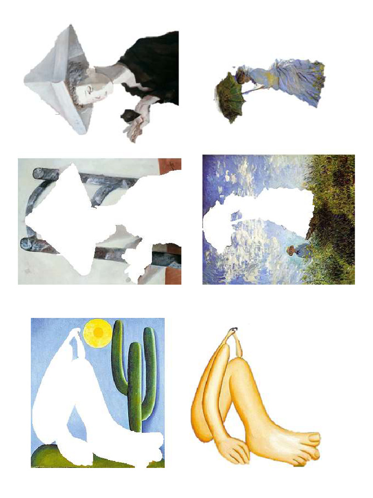 Atividade de Arte Adaptada - Figura e Fundo | PDF