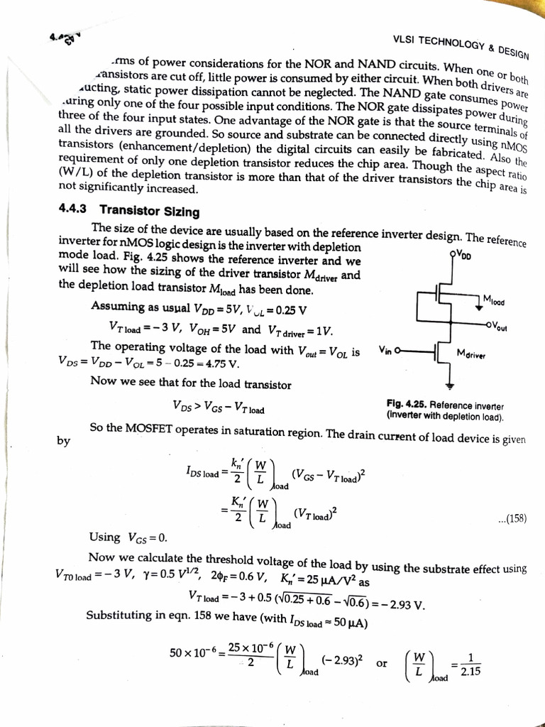 Transistor Sizing | PDF | Field Effect Transistor | Mosfet