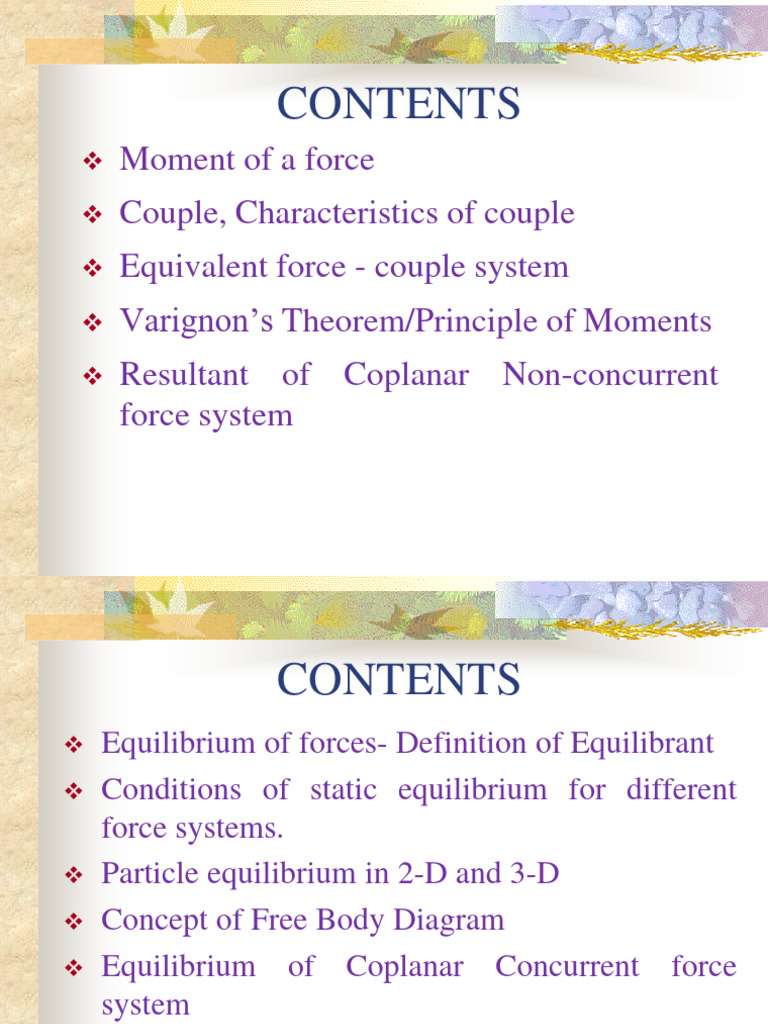 Unit 1 - Moment of A Force | PDF | Force | Euclidean Vector
