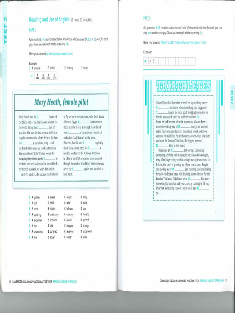Cae Test 2 Oxford | PDF