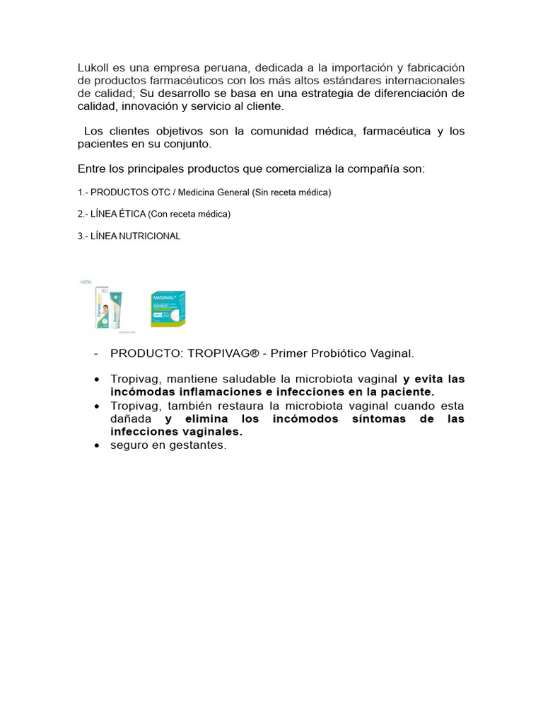 Lukoll Es Una Empresa Peruana | PDF