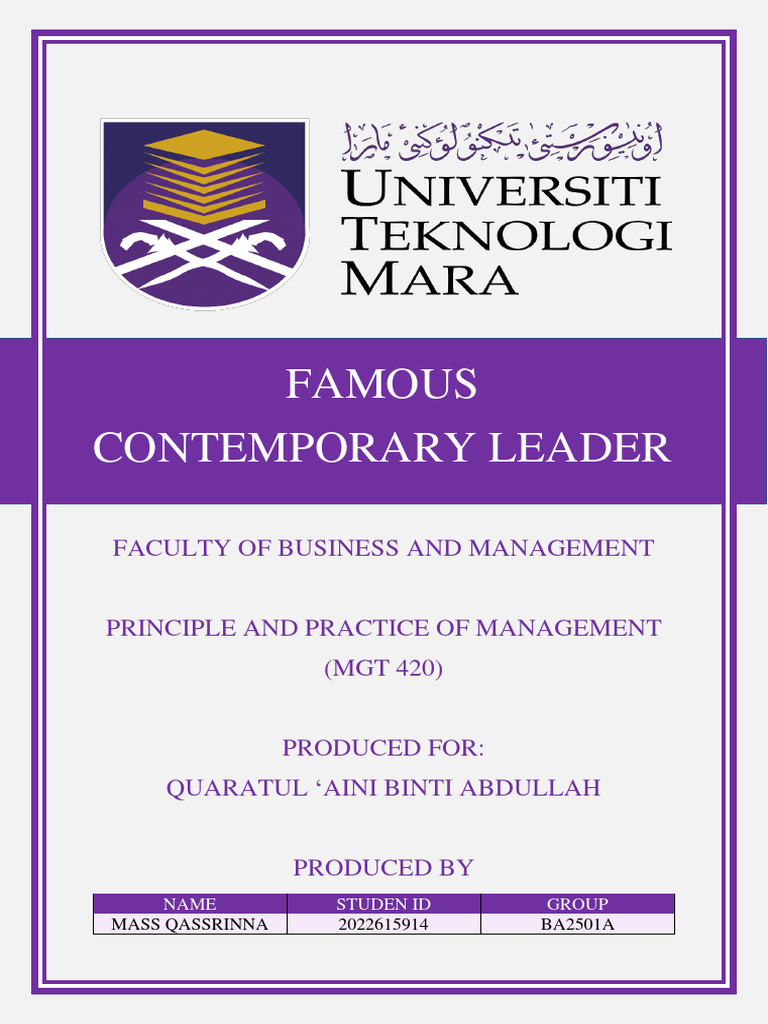 Assignment 1 MGT 420 | PDF | Business | Economies