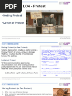 Sea Protest Guidelines and Examples | PDF | Tonnage | Ships
