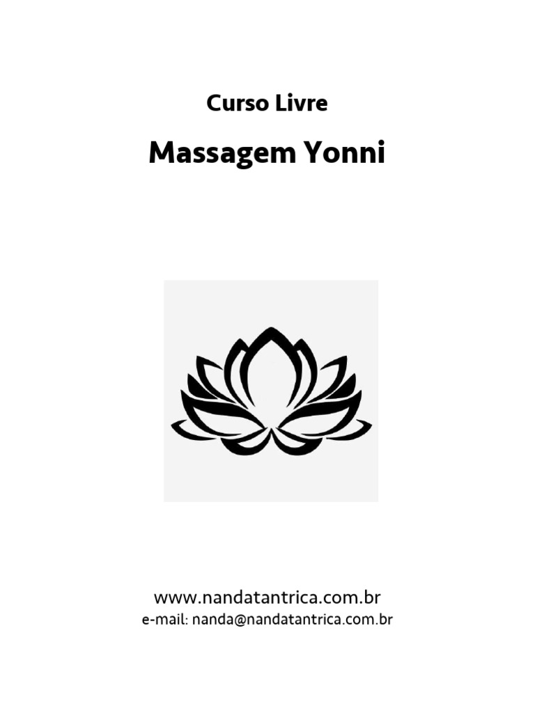 Apostila - Massagem Yonni v2 | PDF | Vagina | Clitóris