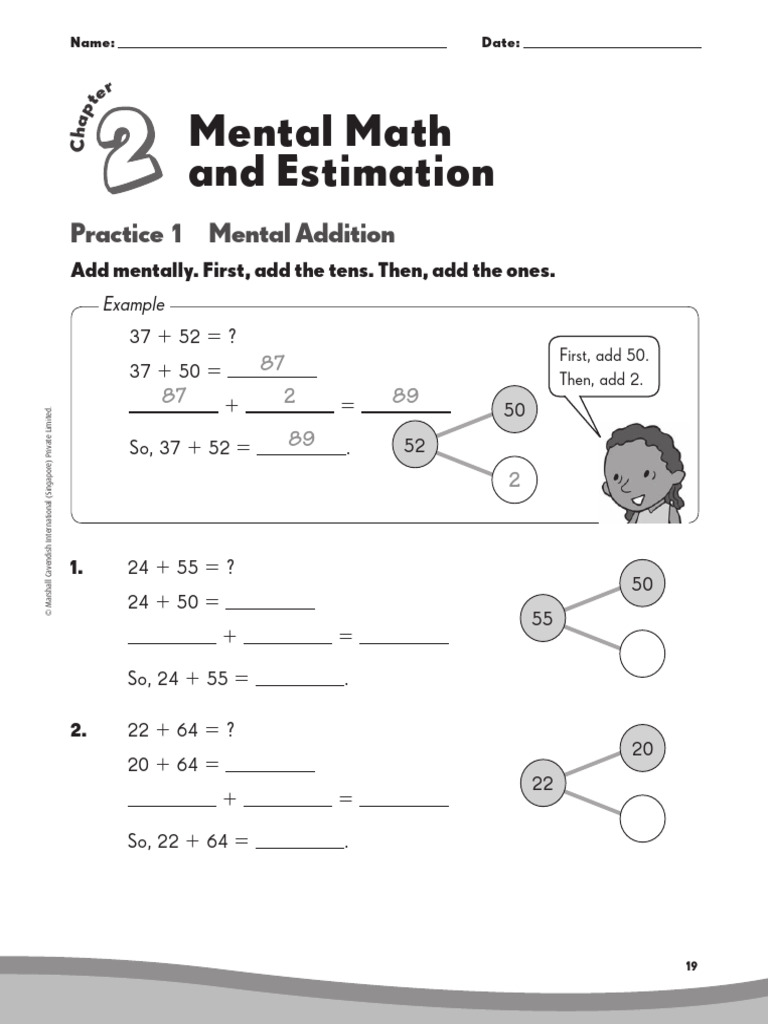 Chapter2 - Mental Math Estimation | PDF