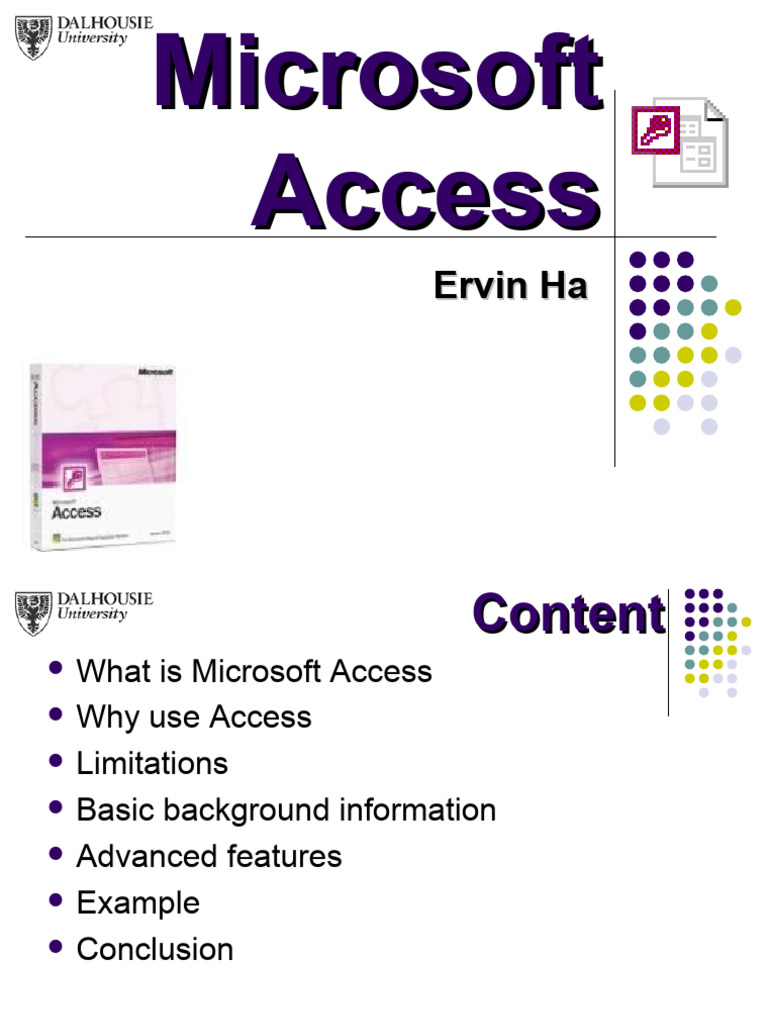 Access | PDF | Databases | Microsoft Access