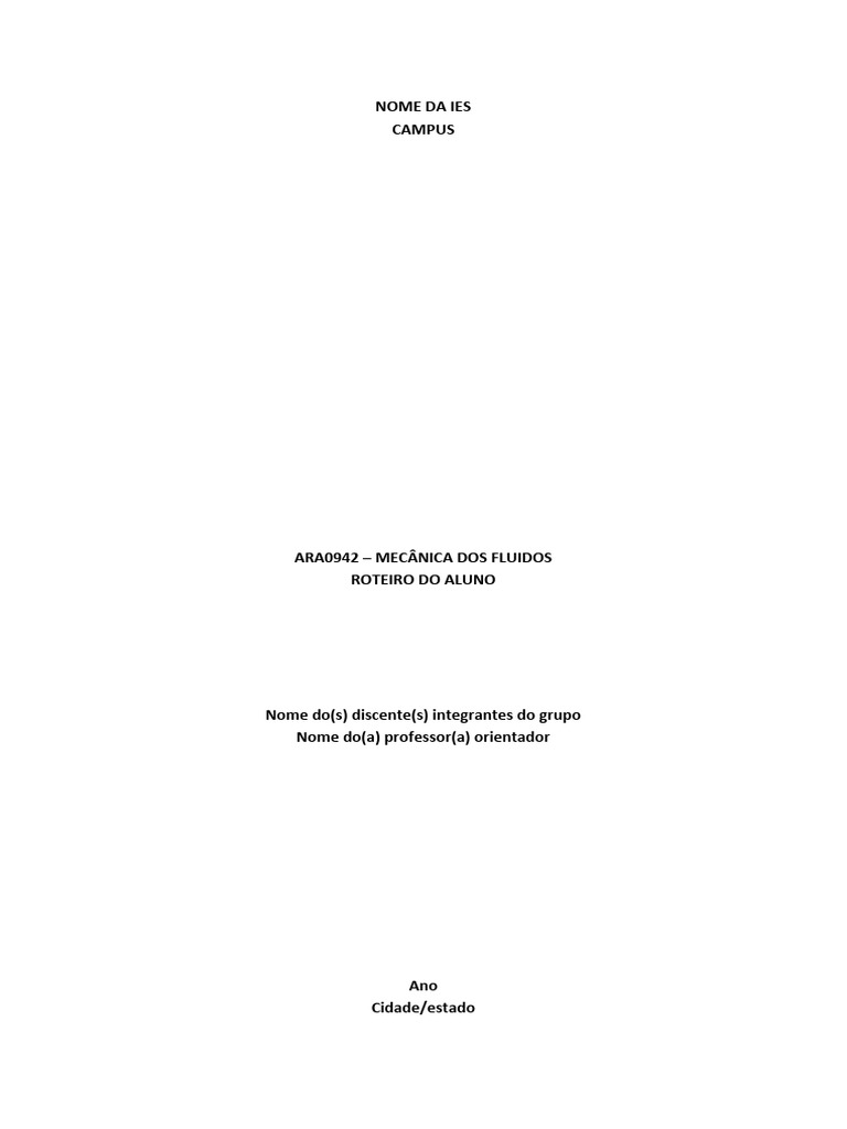 Roteiro de Aprendizagem | PDF | Engenharia | Aprendizado